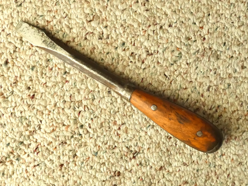 Antique Heavy Split Wood Handle Slot Screwdriver | eBay