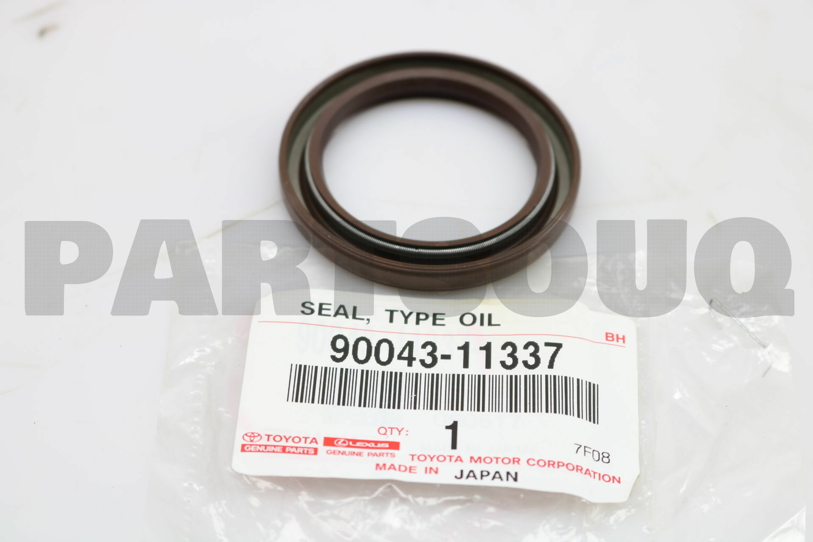 9004311337 Genuine Toyota SEAL, TYPE T OIL(FOR CAMSHAFT NO.2) 90043 ...