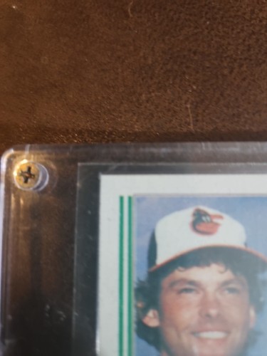 Vintage 1982 Topps Cal Ripken Bob Bonner Jeff Schneider Rookie Card ...
