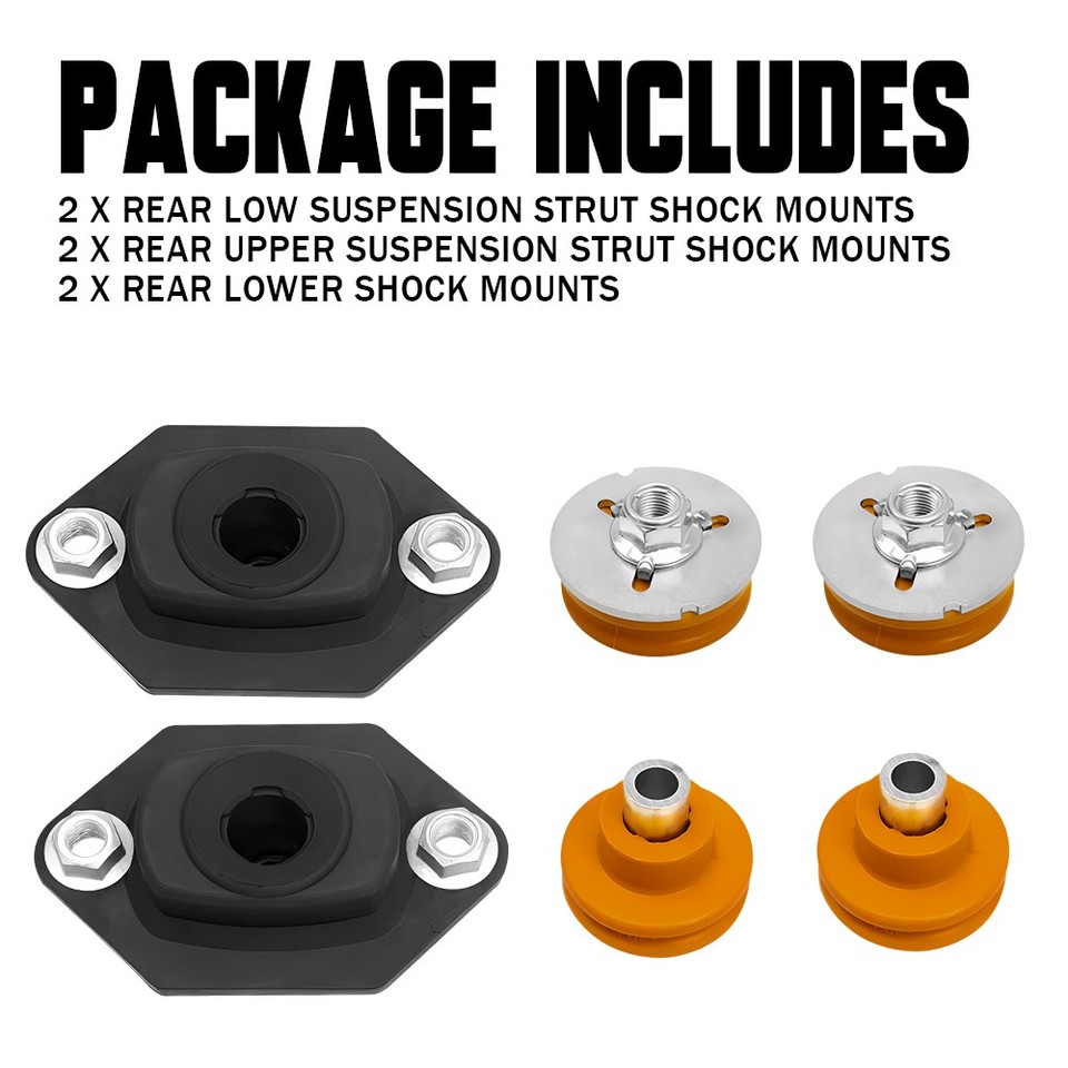 Rear Upper & Lower Shock Mount Kit For Bmw E81 E87 E82 E88 E90 E92 E91 E93 2SET | eBay UK