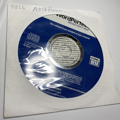 WordPerfect 12 Productivity Pack 2005 Great Software (B) | eBay