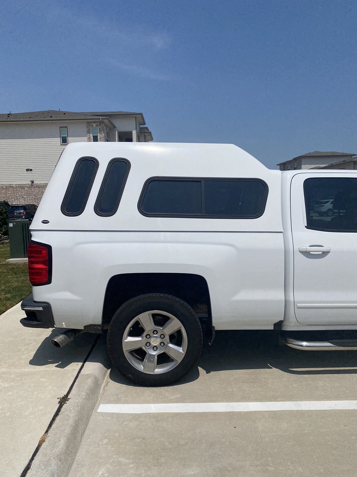 Ranch Fiberglass Hi-Rise Truck Cap | eBay