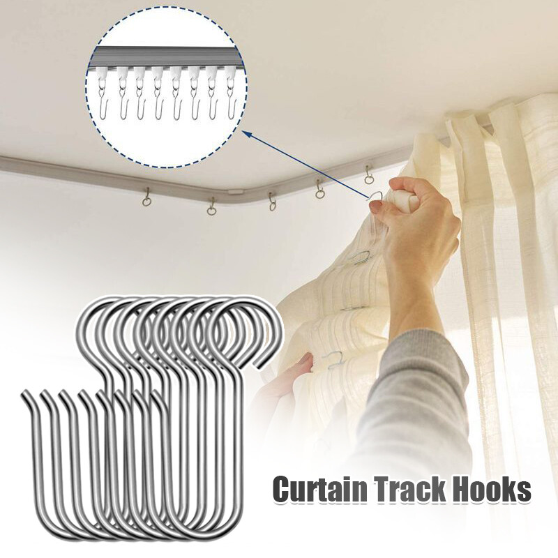Ceiling Curtain Rod Hooks