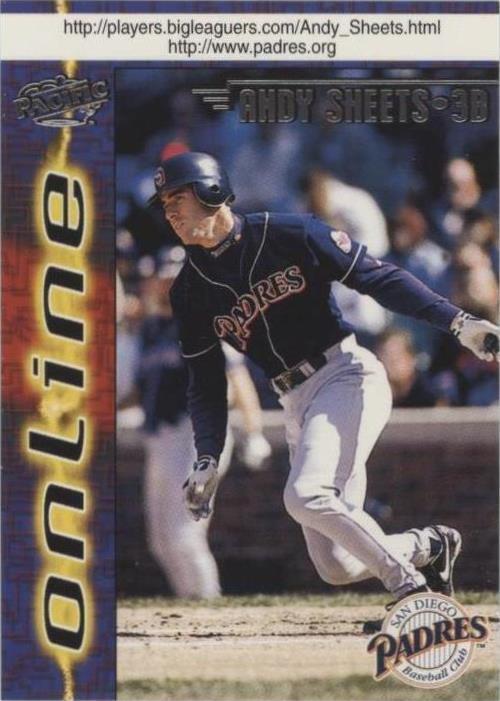 1998 Pacific Online - Andy Sheets #647 (RC) for sale online | eBay