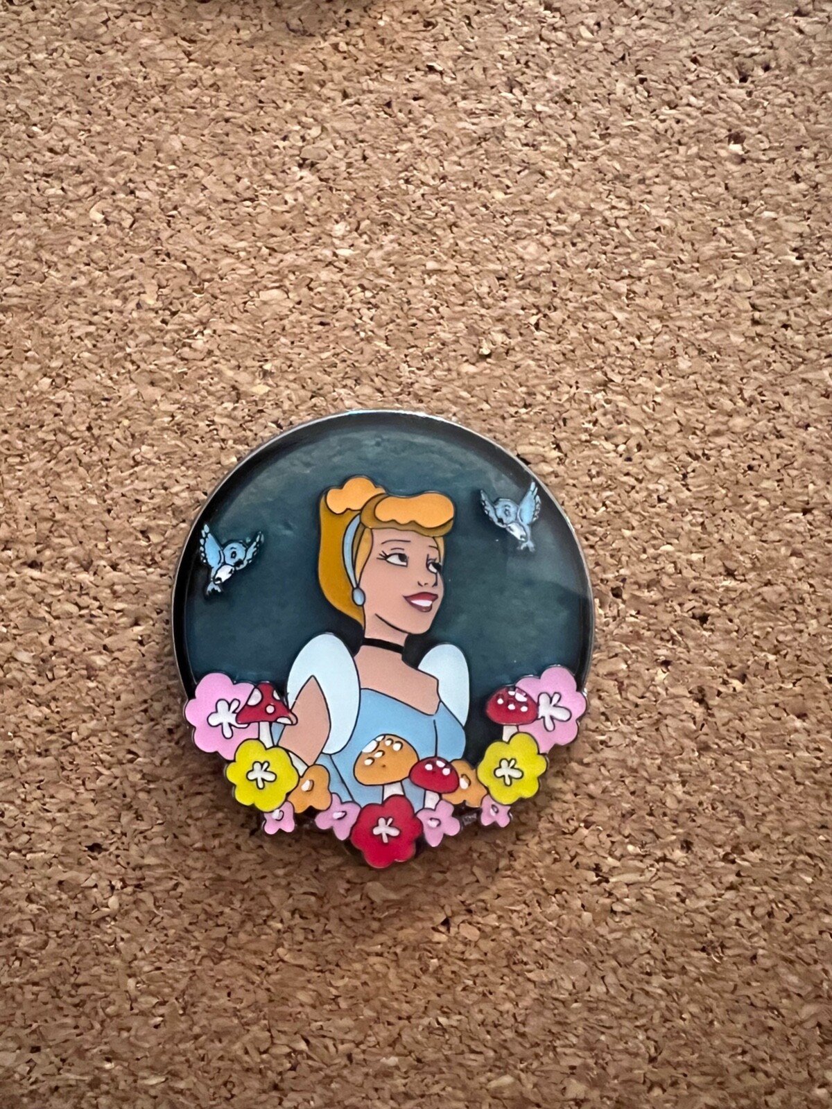 Disney Pin - Loungefly Princess Cottage Core Stained Glass - Cinderella ...
