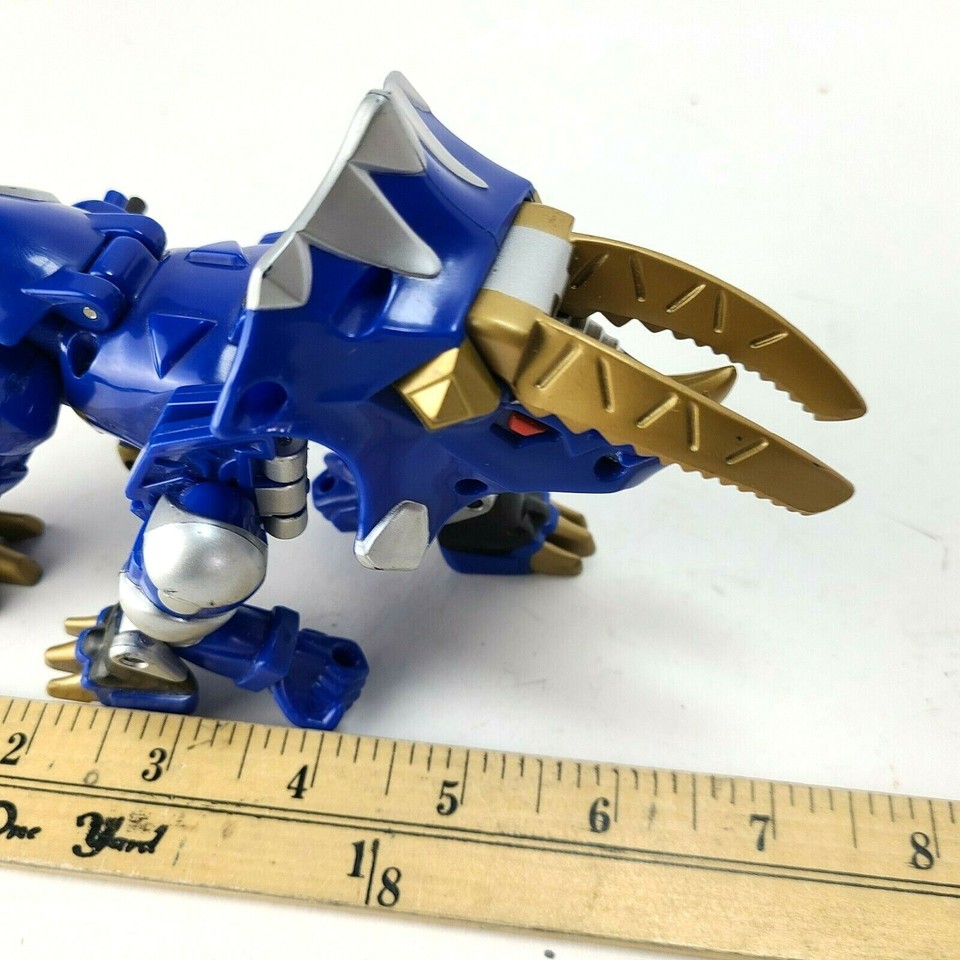 Power Rangers Bandai Dino Thunder Blue Ranger Zord Transforming ...