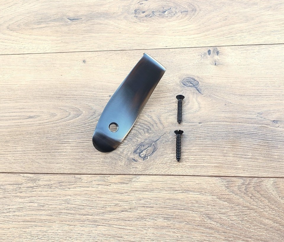 Rossi R92 Carbine BLACK Crescent Butt Stock End Plate & Screws GENUINE ...