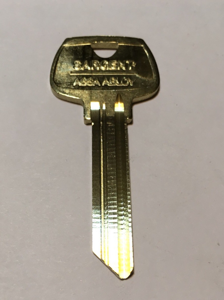 Lots of Sargent 7 Pin Key Blanks 7275-LJ Keyway | eBay