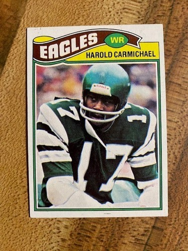 1977 Topps Football # 144 Harold Carmichael Eagles HOF | eBay
