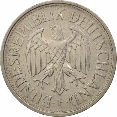[#501935] Munten, Federale Duitse Republiek, Mark, 1980, Stuttgart, PR ...