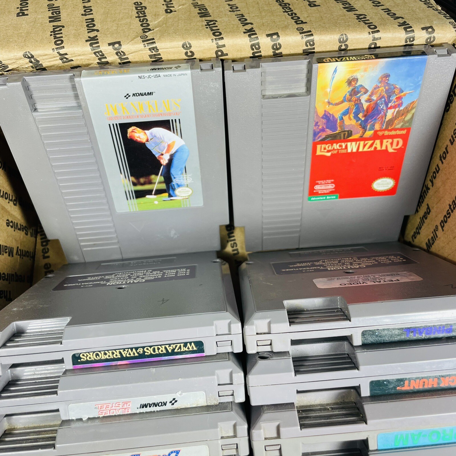 20 GAME LOT NES Nintendo ORIGINAL Games TESTED GUARANTEE SUPER MARIO ...