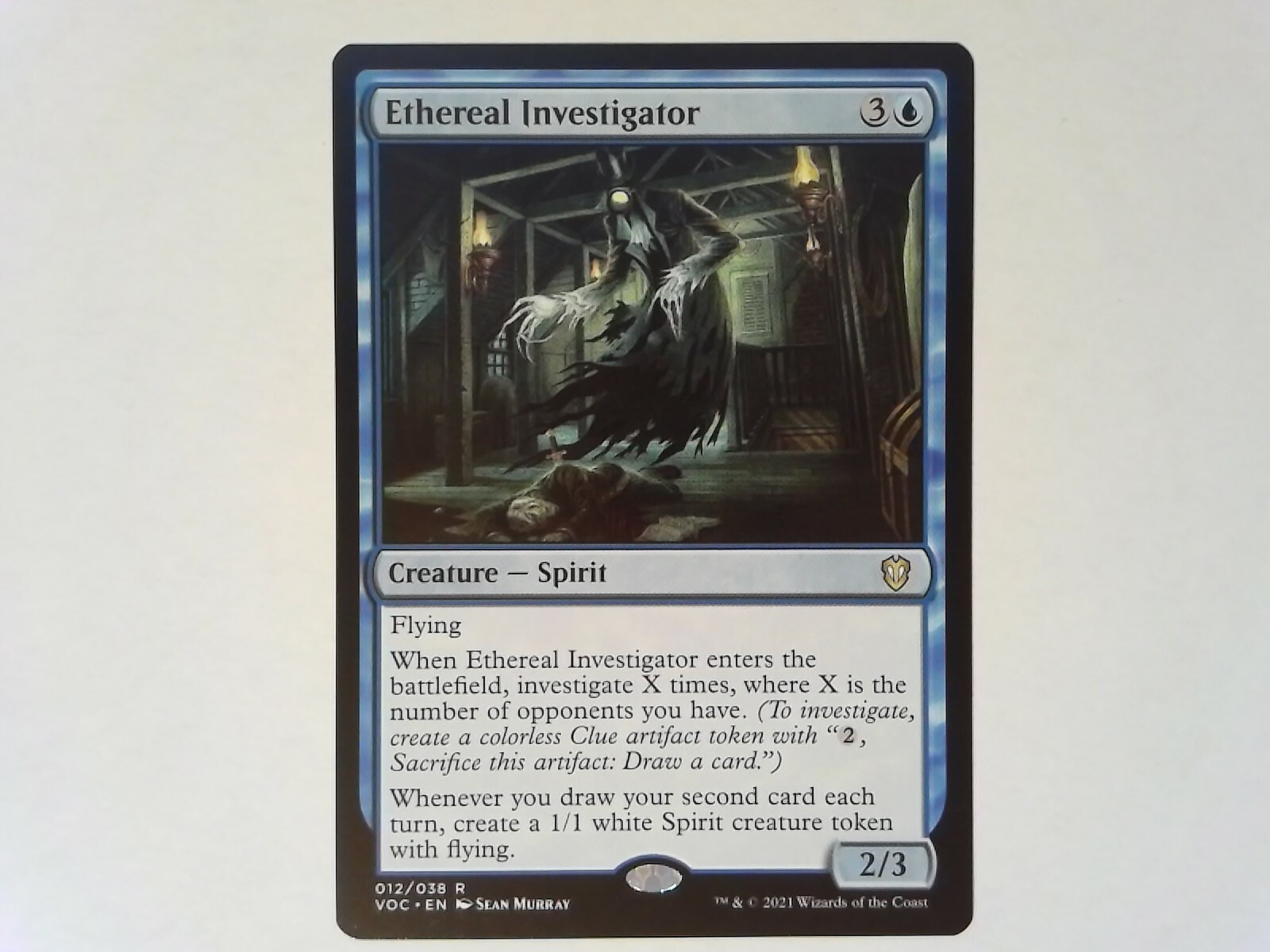 Ethereal Investigator Crimson Vow Commander - Magic the Gathering MTG ...