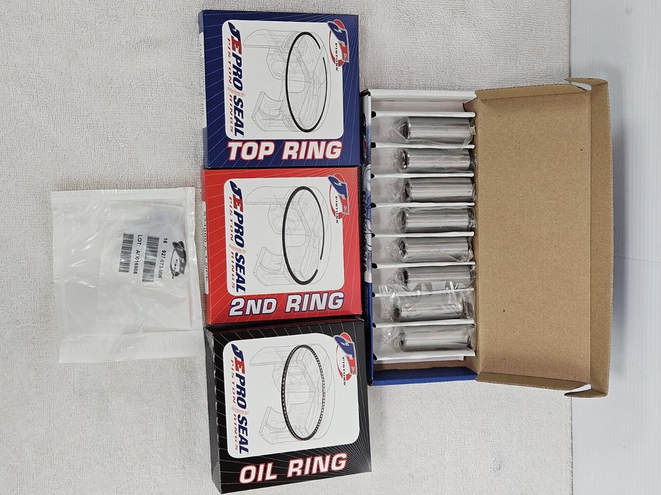 NEW SRP LS 6.0L LS2/LS6 4.0" SBC PISTONS chevy camaro rod drag race ...