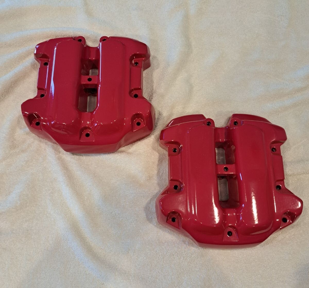 Harley-Davidson Milwaukee 8 Chrome Rocker Cover Boxes & Lifter Blocks ...