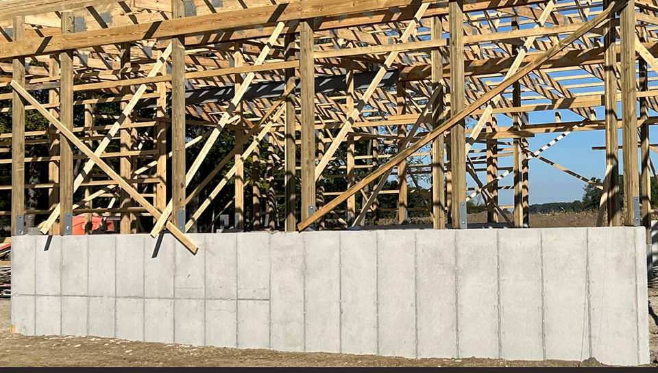 Perma Column Sturdi-Wall Plus; post frame wet set bracket with mounting ...