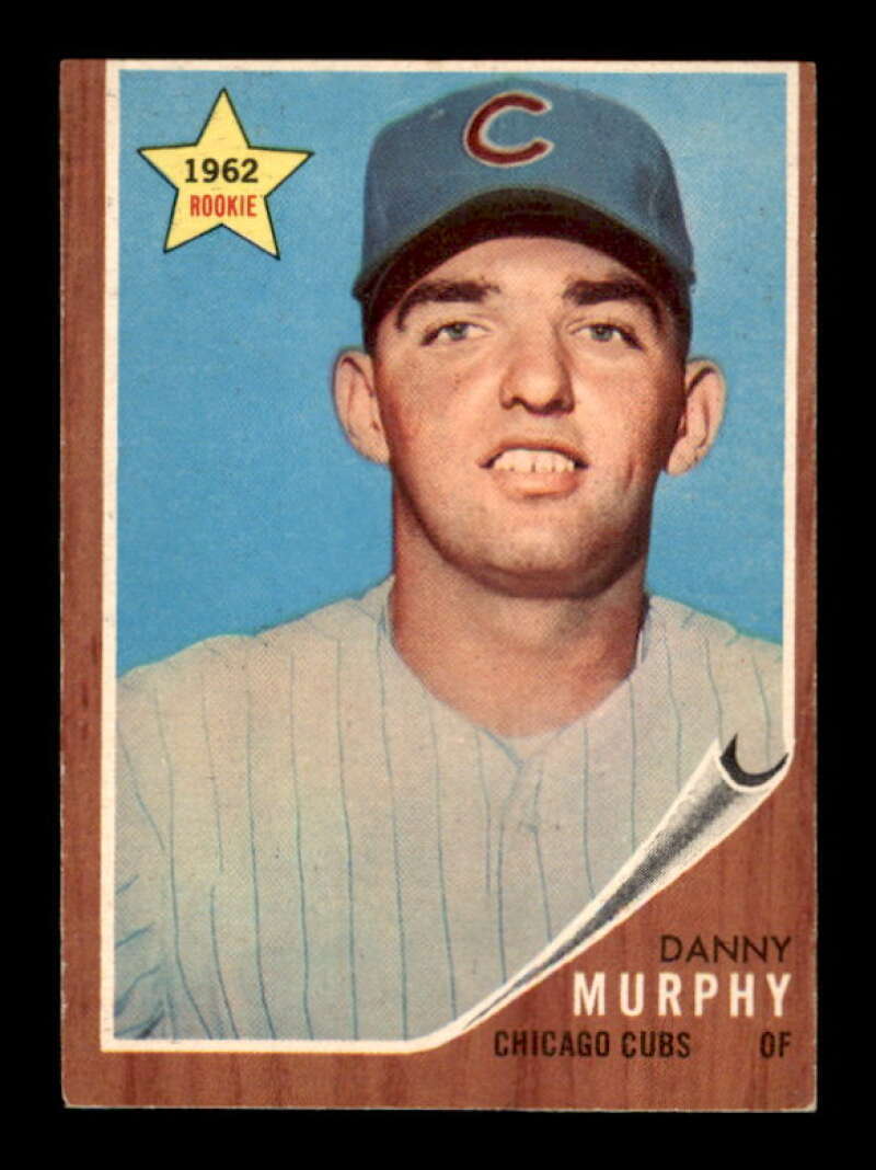 1962 Topps #119 Danny Murphy VG/VGEX Cubs 565760 | eBay