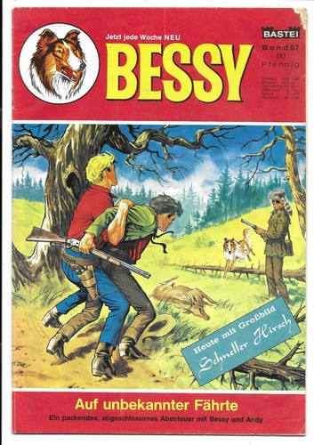 Bessy Nr.67 mit Poster - ORIGINAL ERSTAUFLAGE BASTEI COMICHEFT Willy ...