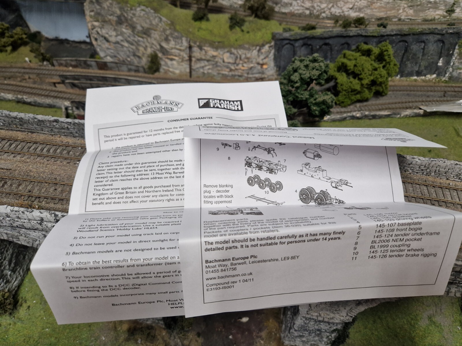 Bachmann Midland Compound 1000 Class Locomotive (31-930NRM) for sale ...