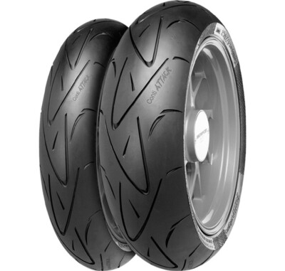 Continental Tires Conti Sport Attack - 190/50zr17 M/c (73 W) Tl | eBay