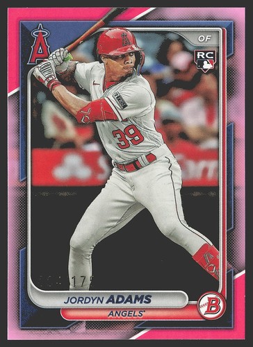 2024 Bowman #27 Jordyn Adams Pink #/175 SN,RC | eBay