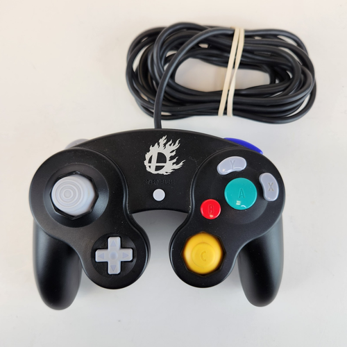 Nintendo Gamecube Super Smash Bros DOL-003 Controller Black Wii | eBay