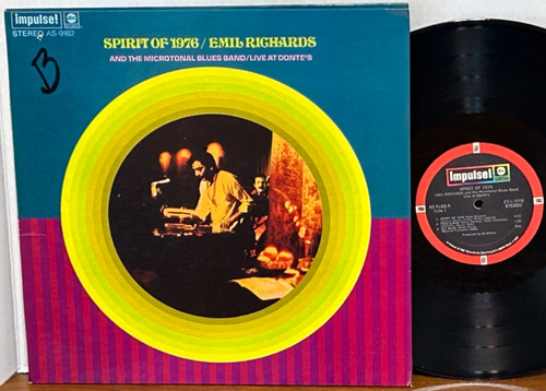 EMIL RICHARDS Spirit Of 1976 IMPULSE 1969 TonaL Jazz LP VG/VG+ Play ...