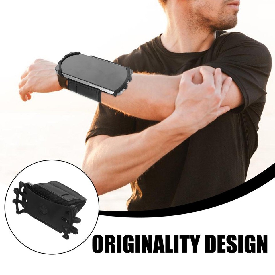 Set of 2 Cell Phone Wristband Mobile Stand for Man Armband Running | eBay