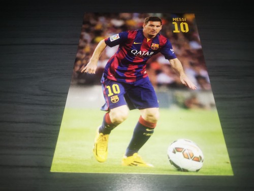 Lionel Messi Unsigned FC Barcelona Club autograph card | eBay