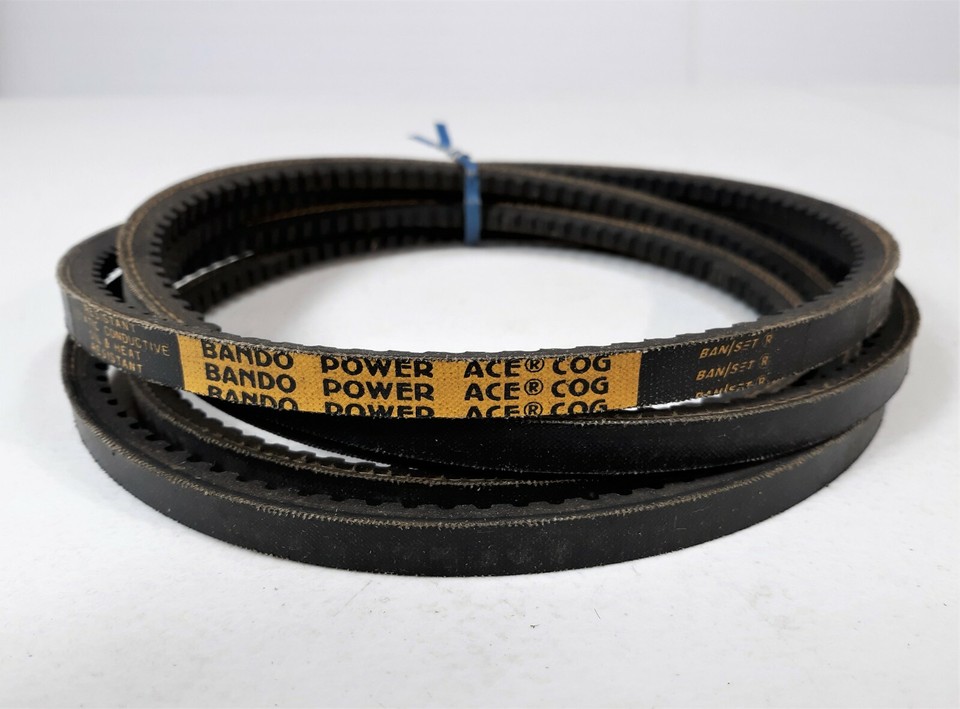 Bando Power Ace 3VX / 5VX Series Narrow Wedge Raw Edge V Belt, 3/8" / 5 ...