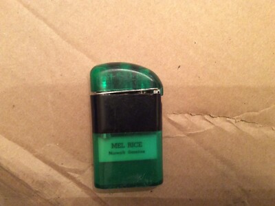 Rare Vintage Scripto Vu Lighter Mel Rice Norwalk Gasoline Advertising ...