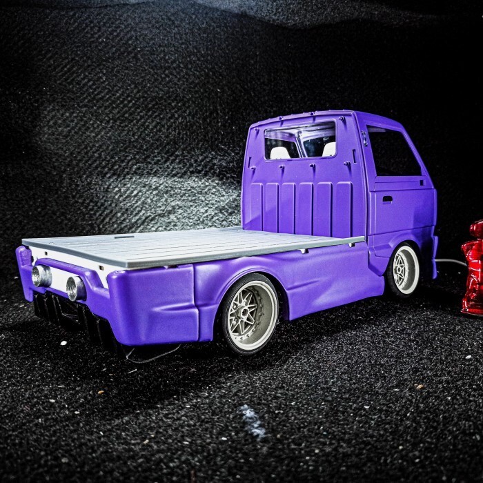 WPL D12 G -style Wide Body Kit Hoonigan for WPL D12 Kei truck 1:10 ...