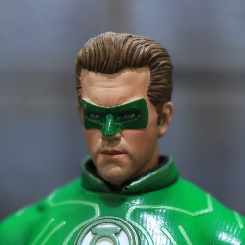 1/12 Custom Head Sculpt DC Multiverse Green Lantern Hal Jordan Ryan ...