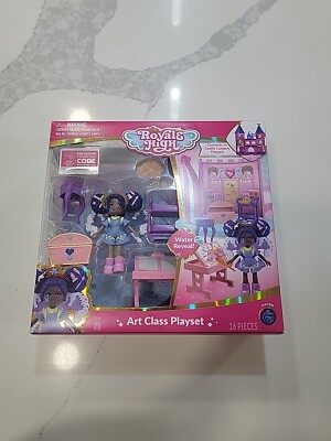 Royale High Art Class Playset Doll WITH Virtual Code Roblox 2024 ...