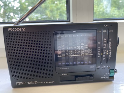 Sony ICF-SW10 12 Band Worldwide Receiver | eBay