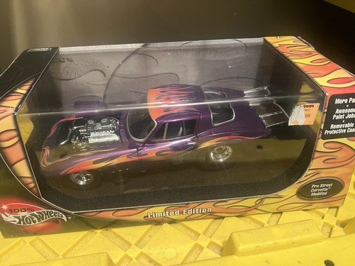 Hot Wheels Purple Corvette Pro Street Modified 1:18 Scale | eBay