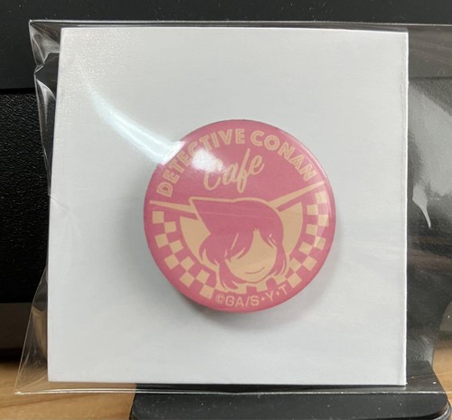DETECTIVE CONAN CASE CLOSED MOURI RAN PIN BADGE | eBay
