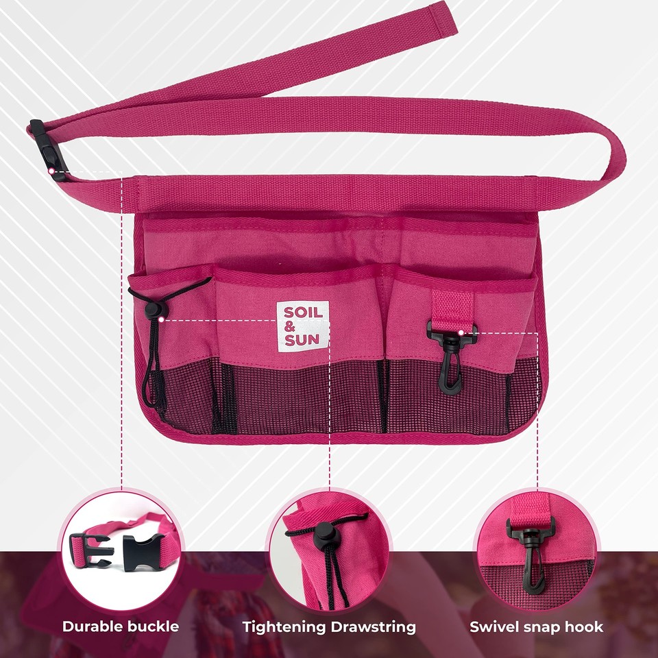 Garden Tool Belt for Women, Tool Apron, Utility Belt Women, Teacher ...
