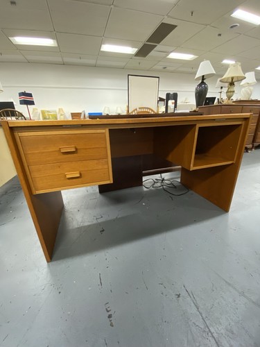 Mid Century Modern Jesper Danish Made In Denmark Teak Desk 1970s | eBay