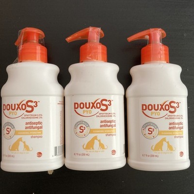 DOUXO S3 PYO Antiseptic Antifungal Shampoo Dogs & Cats Exp 11/2026 Lot ...
