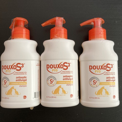 DOUXO S3 PYO Antiseptic Antifungal Shampoo Dogs & Cats Exp 11/2026 Lot ...