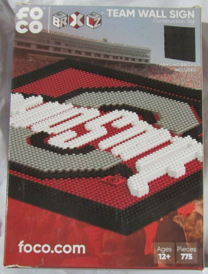 NCAA Ohio State Buckeyes BRXLZ Team Wall Sign Construction Toy 775 pcs ...
