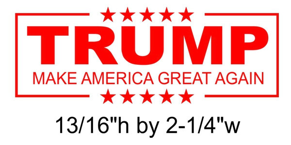 TRUMP MAGA Stamp - Trodat 4913 Red Self-inking Stamp - RED INK | eBay