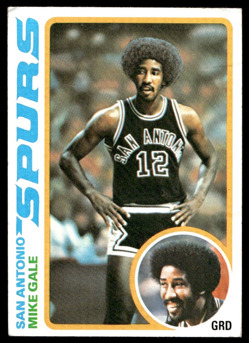 1978-79 Topps Mike Gale San Antonio Spurs #37 | eBay