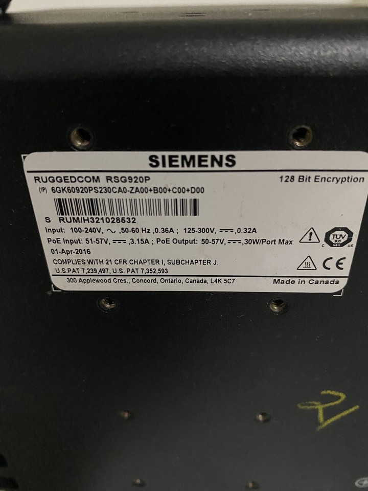 siemens ruggedcom rsg920p | eBay
