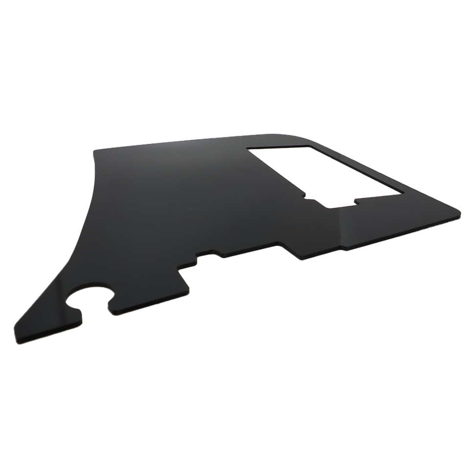 Corvette Battery Den Cover Plate Black ABS Plastic For Chevrolet C5 ...