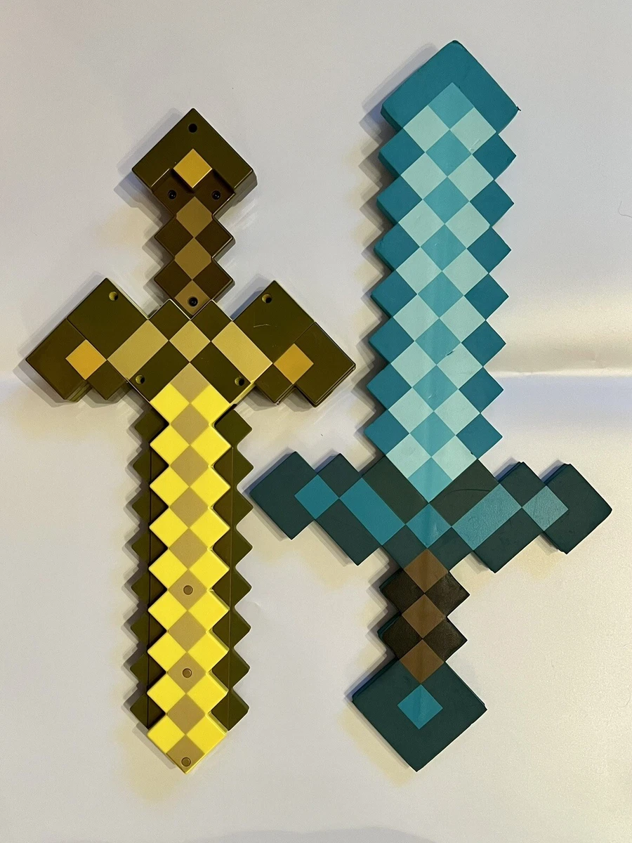 Minecraft Sword And Pickaxe Crossed