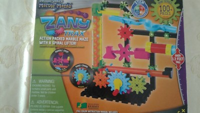 Marble Mania, Zany Trax, 100+ Pieces for Ages 6+ Building Game Brand ...