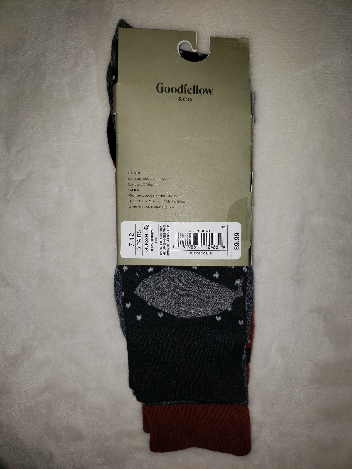 Goodfellow co Crew Socks Shoe Size 7-12 3 Pairs (S1) | eBay