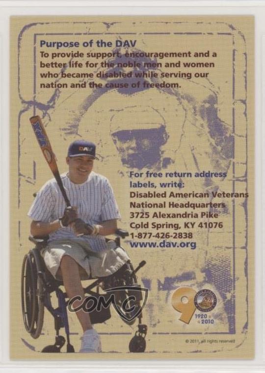 2011 Disabled American Veterans Minor League Tyler Filliben #736 | eBay UK