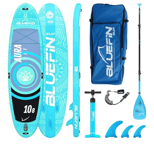 Bluefin Cruise SUP Stand Up Paddle Board w/ Paddle & Accessory Kit, 10 ...